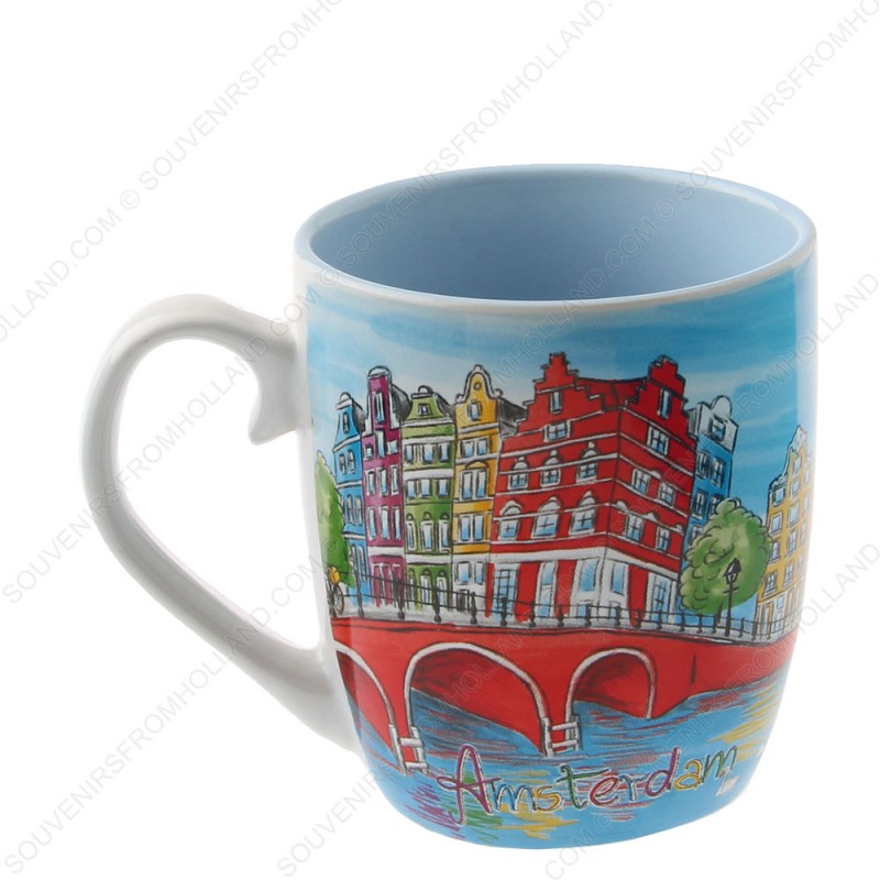 Senseo Mok Amsterdamse Grachten 175ml - Mokken Bekers • Souvenirs from ...