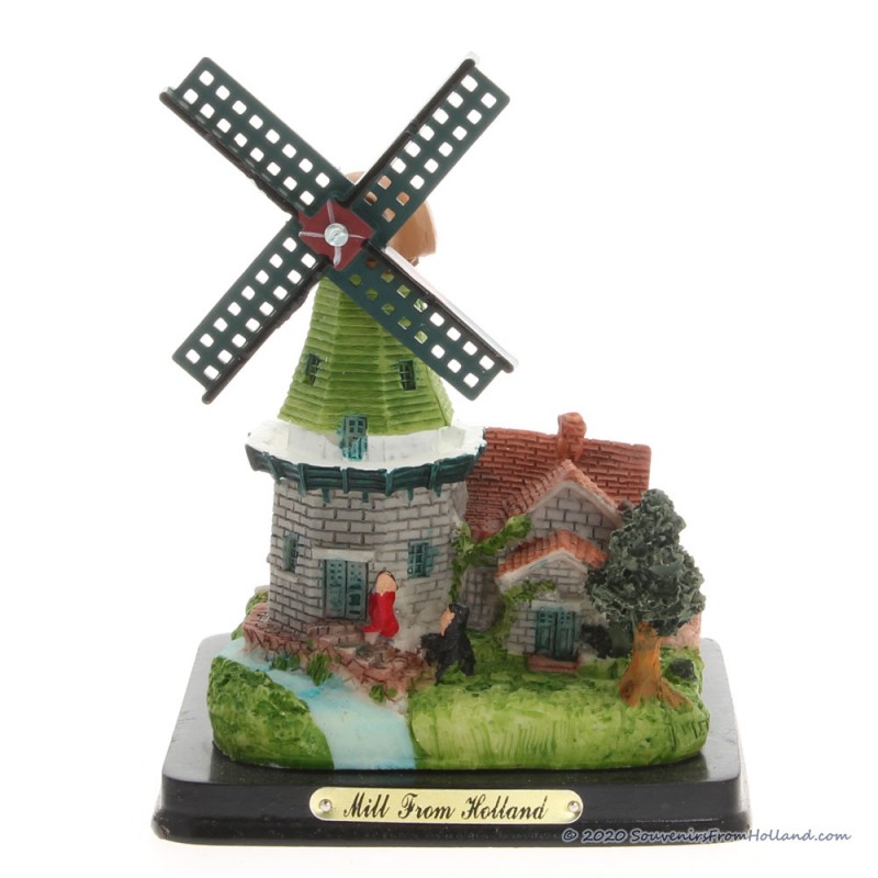 3D miniature windmill nr.6 - Miniature Landscapes • Souvenirs from Holland