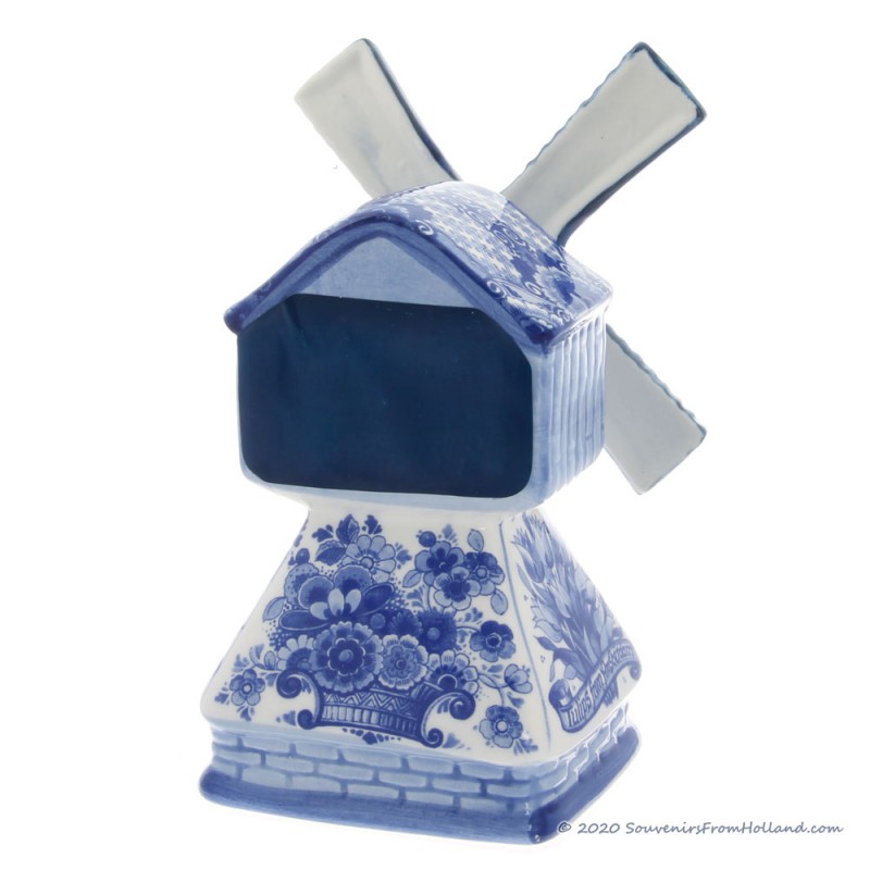 Music Windmill - Delft Blue 18cm - Windmills with • Souvenirs from Holland