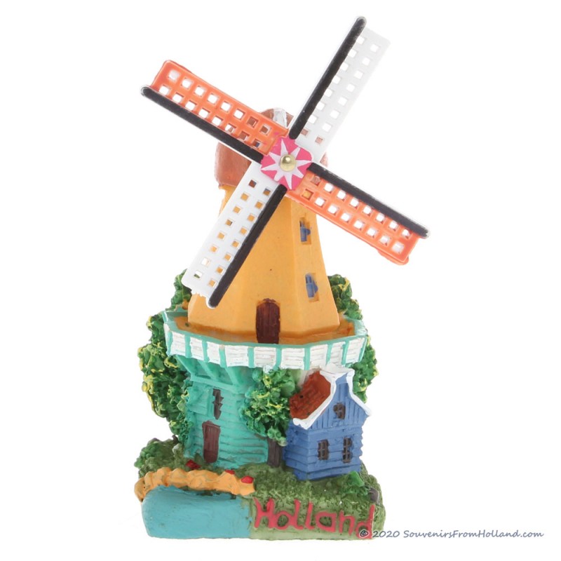 3D miniature Windmill house - fridge magnet - Miniature Landscapes ...