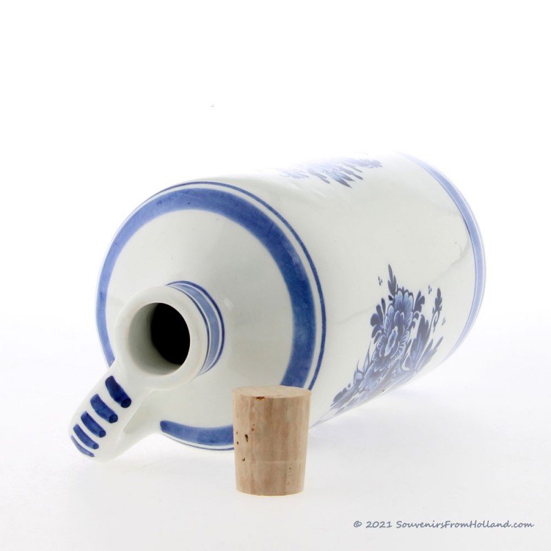 Liquor Jenever Gin Bottle 20cm - Delftware - Storage Pots • Souvenirs ...