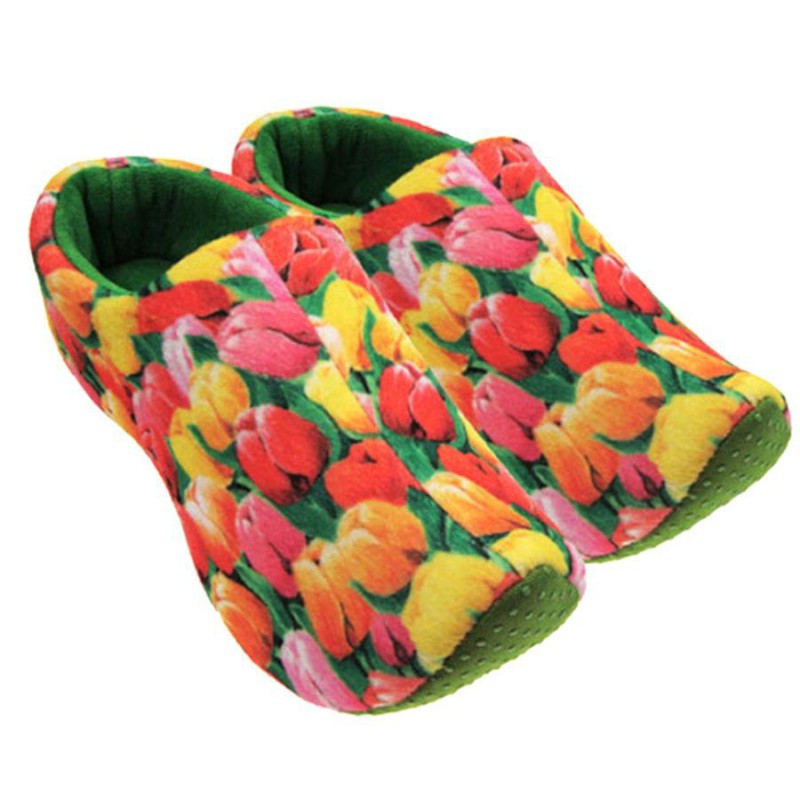 Tulips - Clog Slipper - Slippers • Souvenirs from Holland